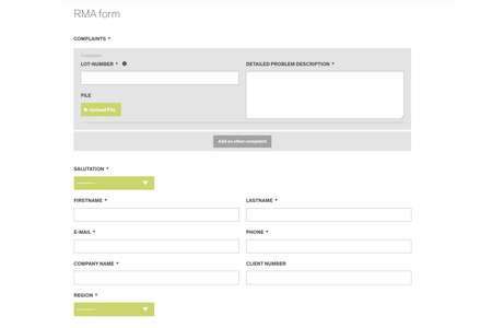 The CEDES RMA process is now online | CEDES