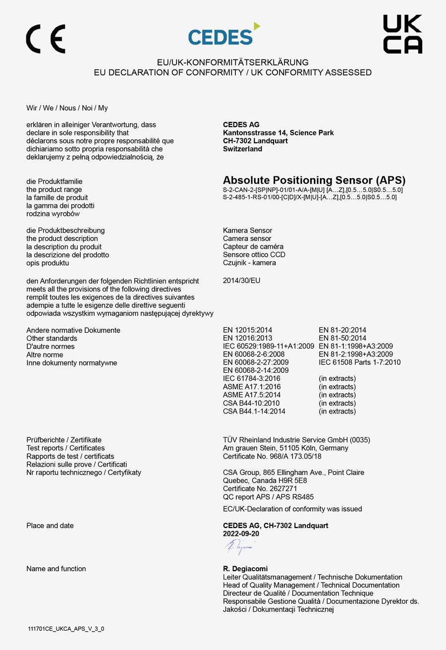 UKCA-Kennzeichnung | CEDES
