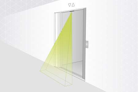 Entrance area monitoring with IMS 100 Pro | CEDES